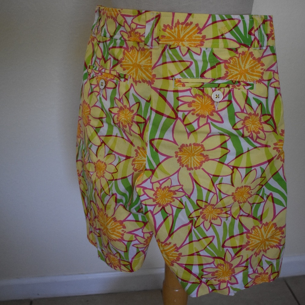Lilly Pulitzer Wyatt Sunflower Resort Fit Shorts - Gem